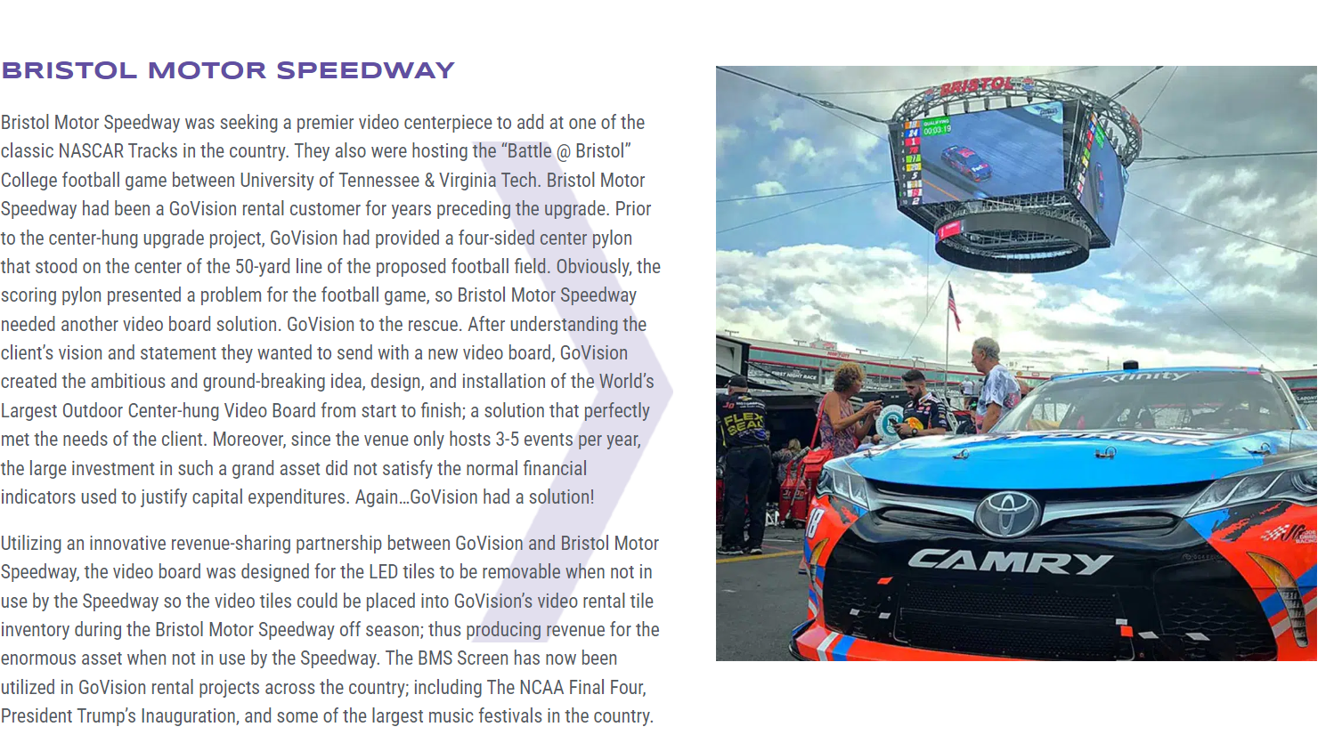 Creative LED Screens Change the Game | GoVision